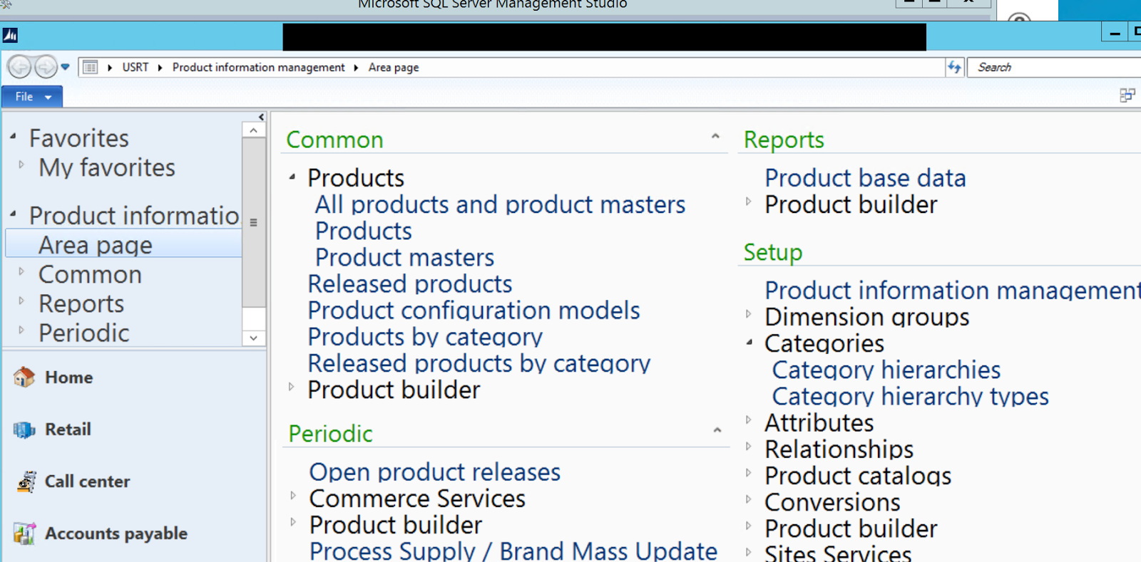 Dynamics AX R3 Very Large Text In Modules In RDP ww12345678 AX Helper